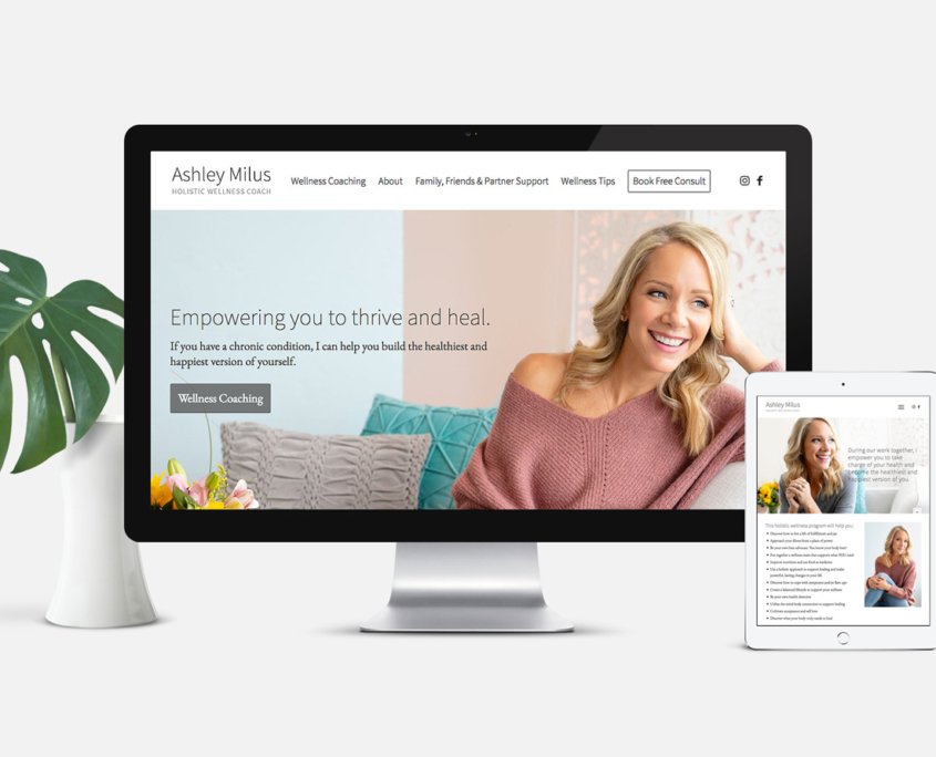 Health & Wellness Branding & Web Design | Sarah Elspeth, Wellness Coach ...